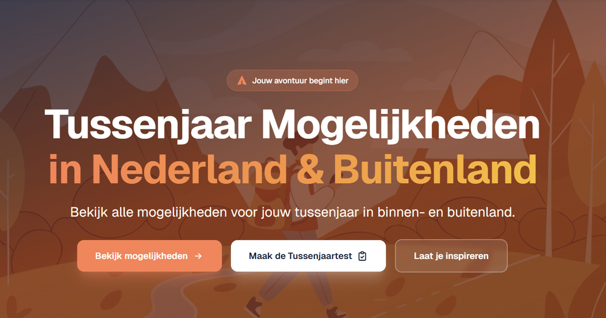 Tussenjaar Mogelijkheden 2026 - Buitenland & Nederland ...